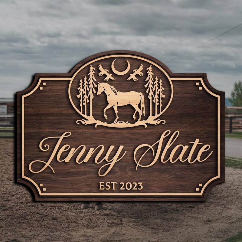 Horse Stall Signs - Etsy