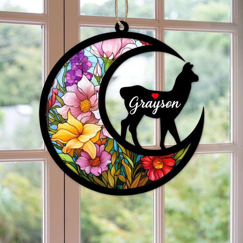 Alpaca Stained Glass - Etsy