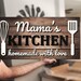 Custom Kitchen Family Last Name Wood Rustic Pallet Sign Personalized ...