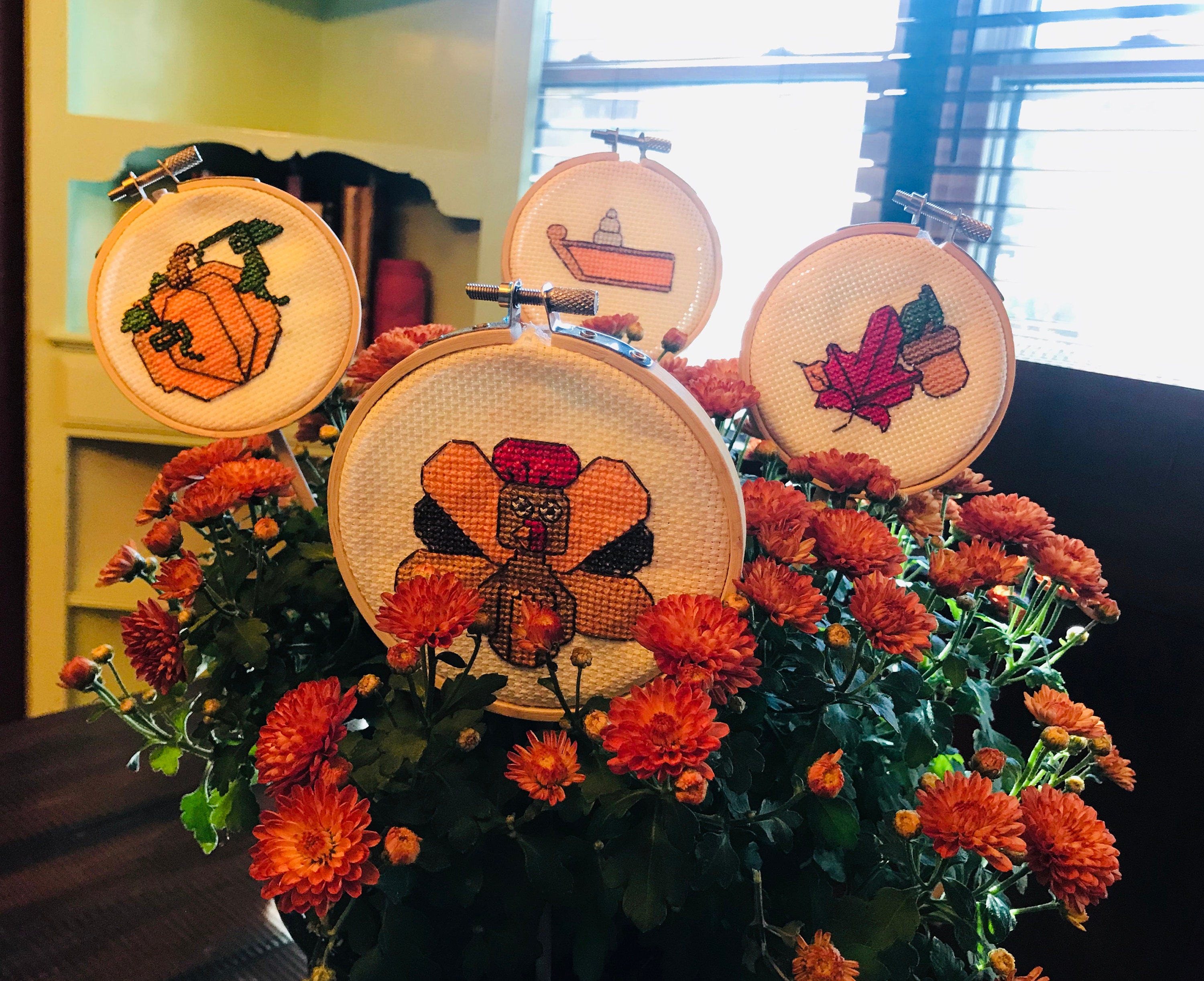Thanksgiving Centerpiece Patterns - Etsy