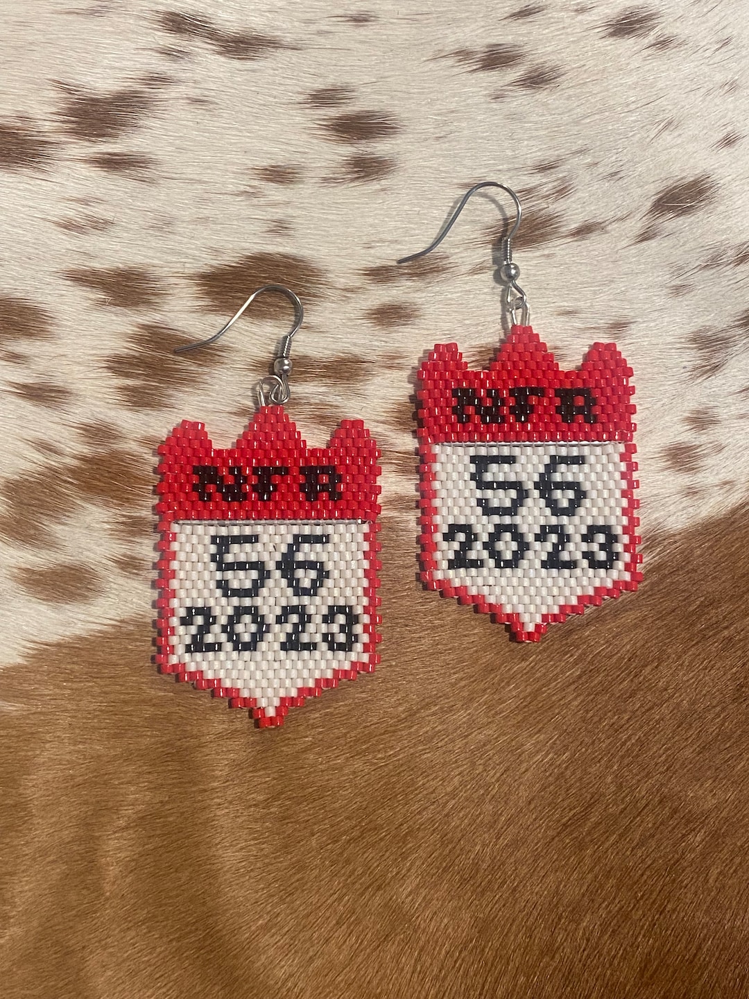 Rodeo Back Number | NFR | Red | White| Custom| Western | Handmade ...