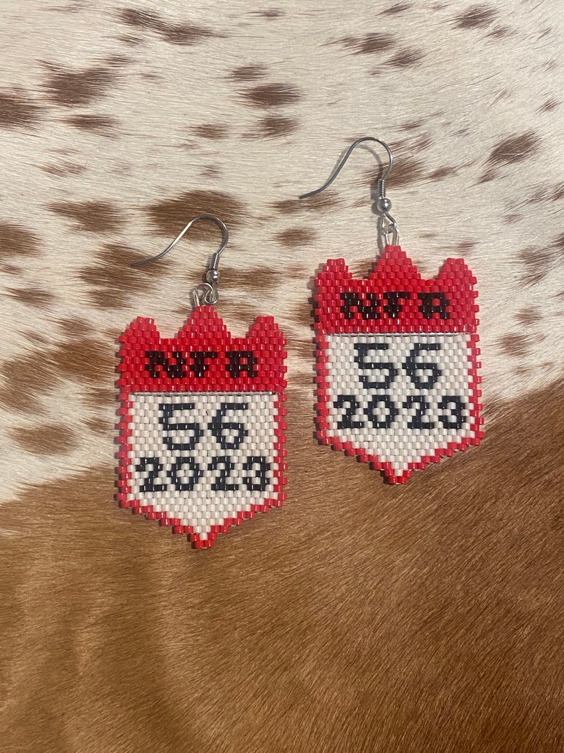 Rodeo Back Number | NFR | Red | White| Custom| Western | Handmade ...