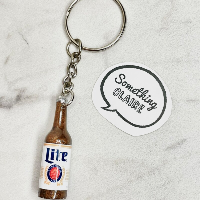 Beer Keychain - Etsy