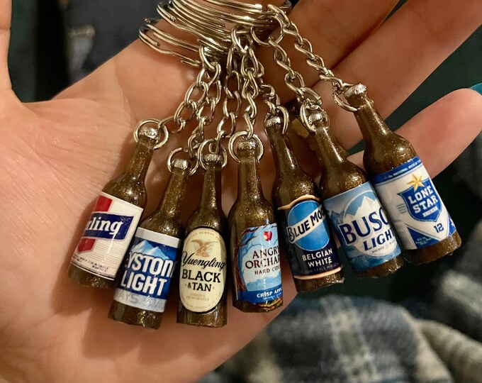 Budweiser Breweriana Beer Limit Graph Key Chain Ring Collectors Item ...