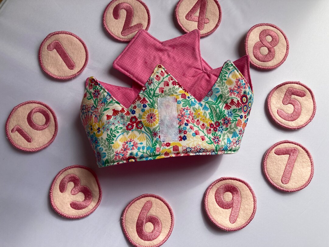 Extra Numbers for Birthday Crown. 1-10. Just Numbers - Etsy
