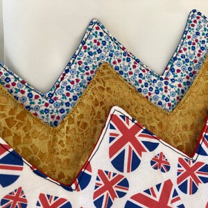 Coronation Themed Crown. Fabric. Washable - Etsy