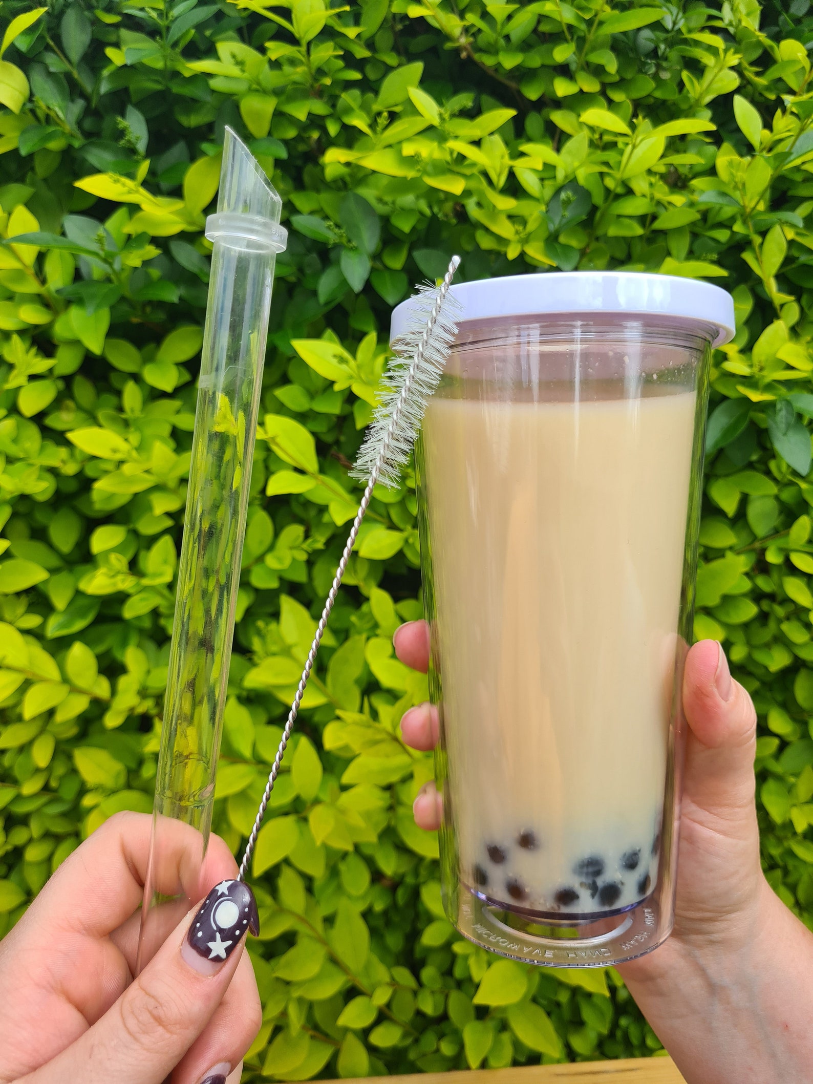 Bubble Tea Tumbler Bubble Tea Design/reusable Tumbler/boba | Etsy UK