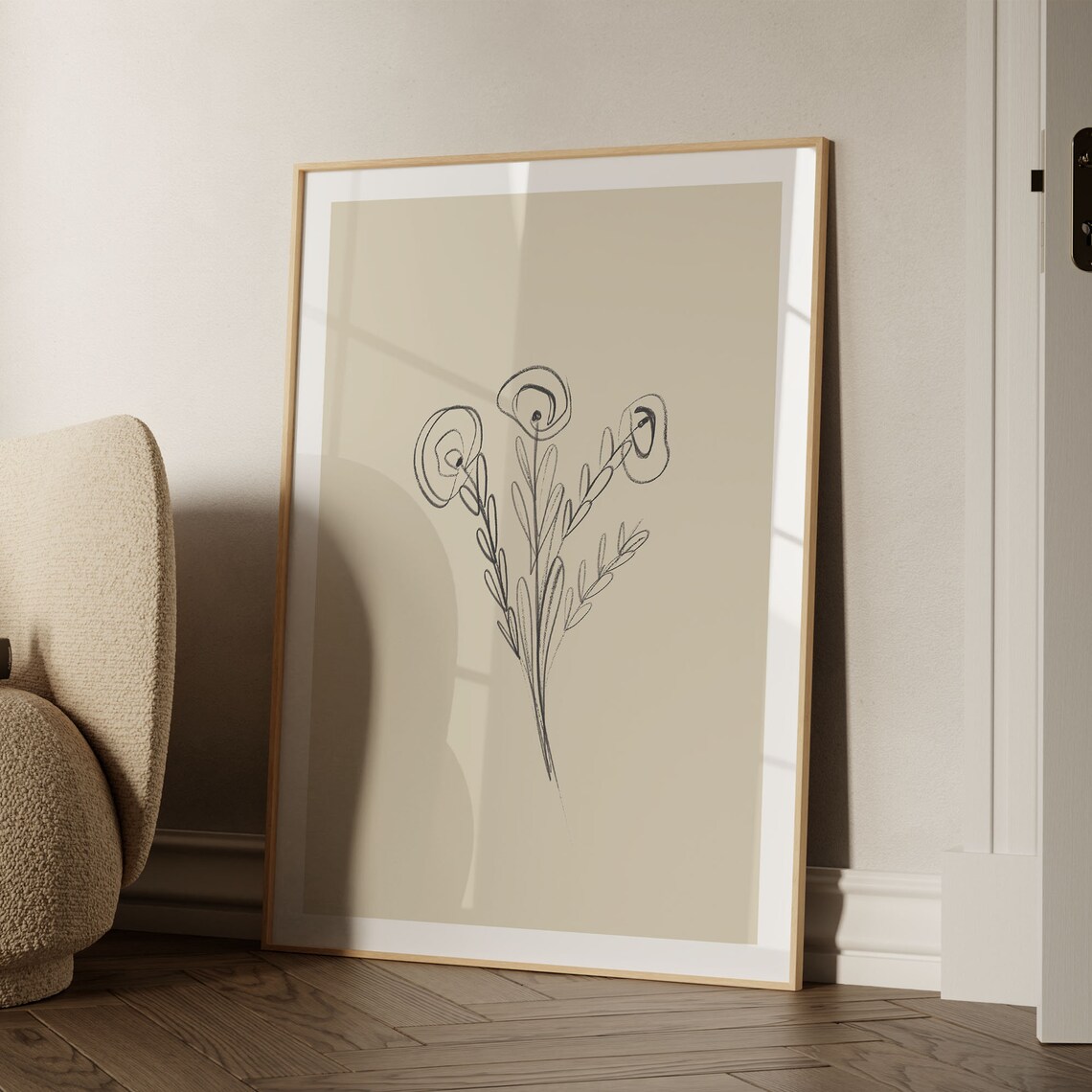 Vintage Floral Neutral Printable Wall Art Flowers Exhibition Neutral ...