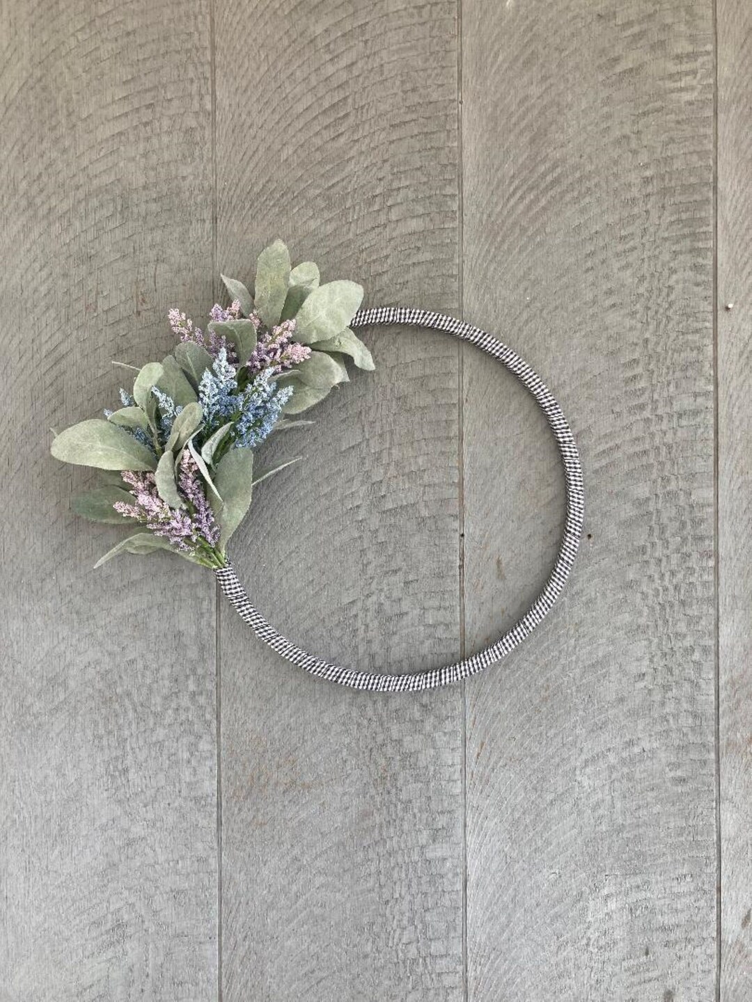 Modern Hoop Wreath Hoop Wreath Spring Hoop Wreath Flower - Etsy
