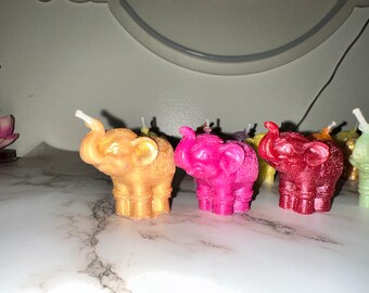 Elephant Candles - Etsy