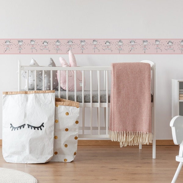 Ballerina Wallpaper Border - Etsy
