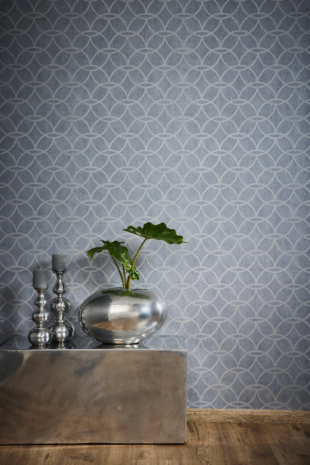 Geometric Wallpaper Blue Grey | Design Wallpaper Modern Pattern ...