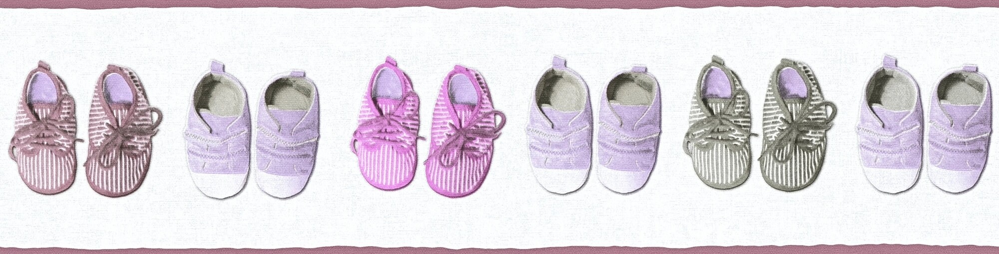 Girls' room border pink Baby Room Border Fleece | Etsy