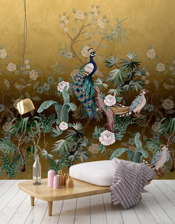 Peacock Wallpaper Pattern