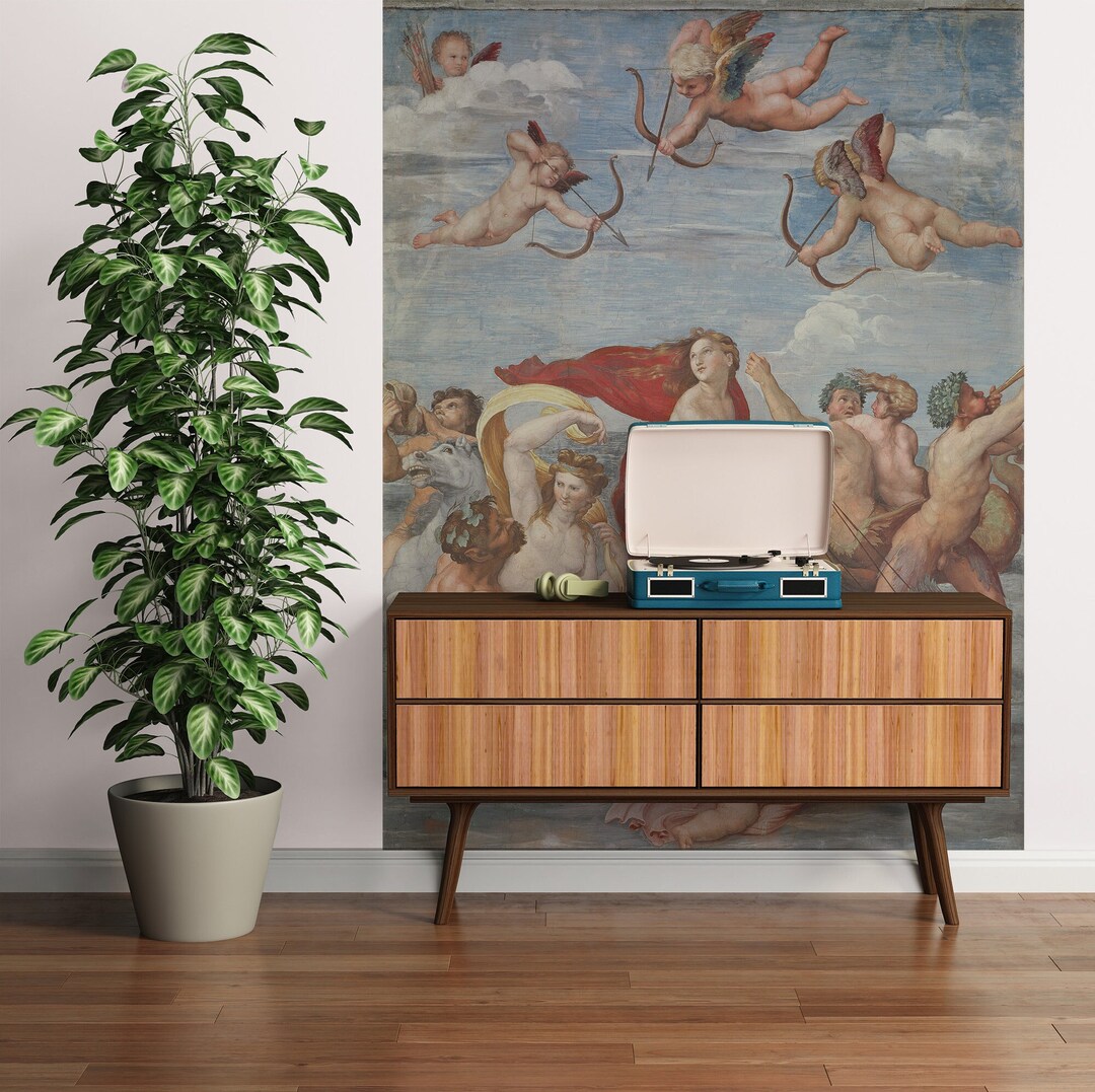 Raphael Wallpaper | the Triumph of Galatea, 1512-14 | Battle | Angel ...