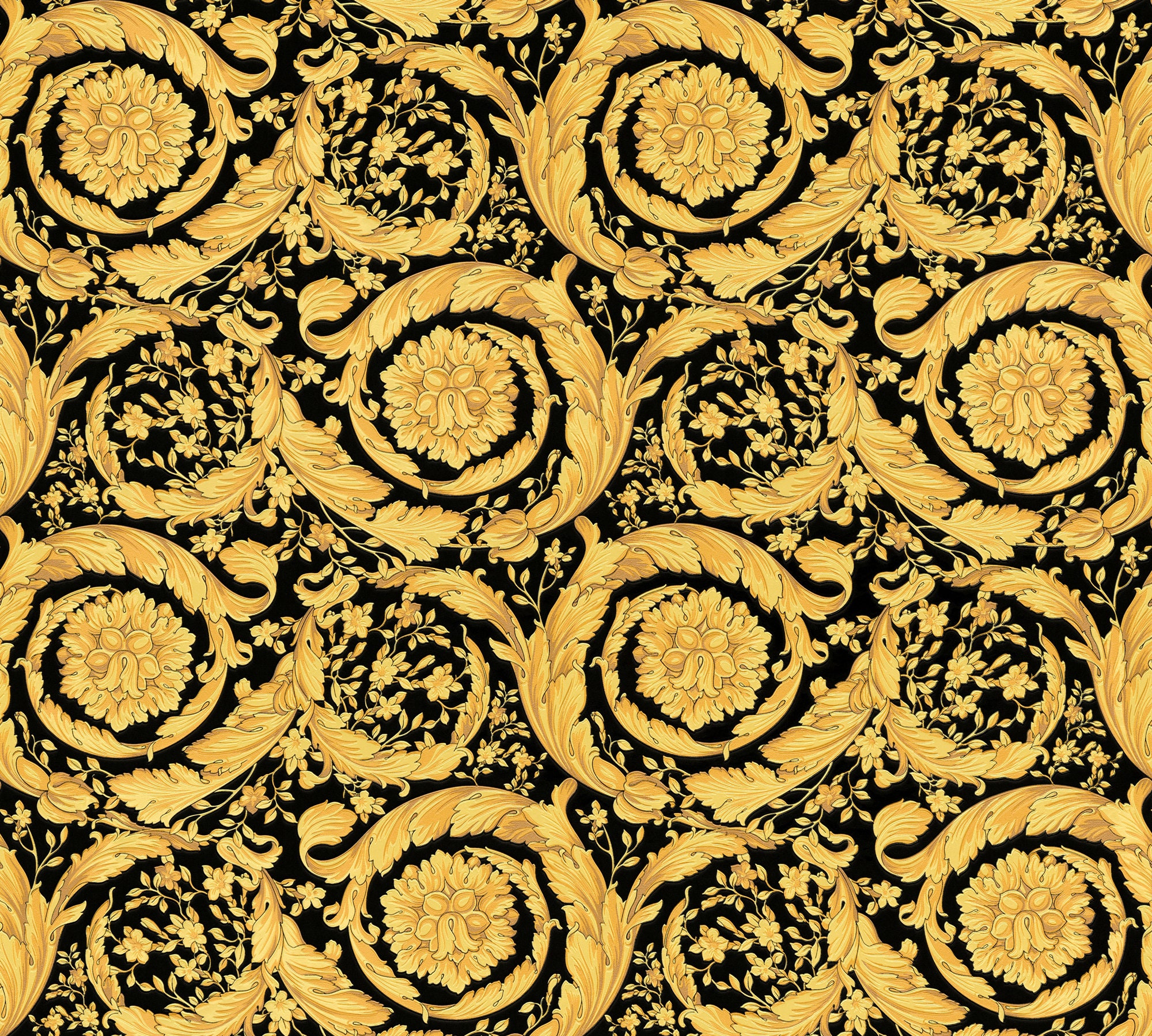 Baroque Print Wallpaper