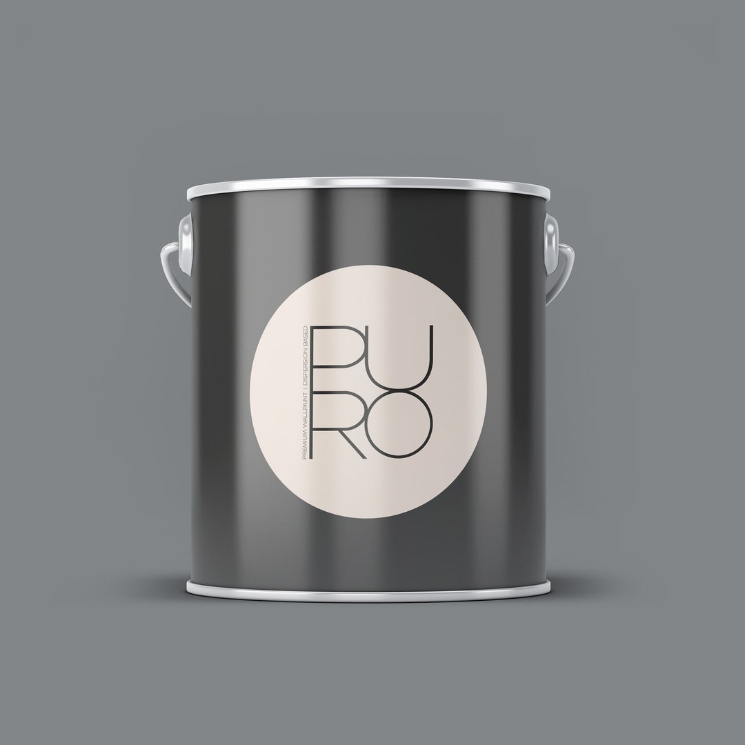 Gray PURO Wall Paint 2.5 Liters C1005 Matt Emulsion Paint Cool Gray ...