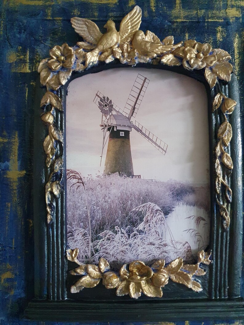 Windmill in Frame Within a Frame - Etsy