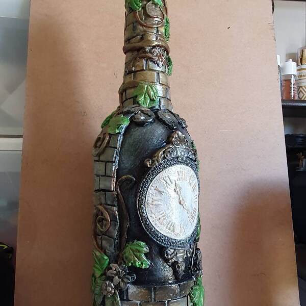 Wine Bottle Clock - Etsy Singapore
