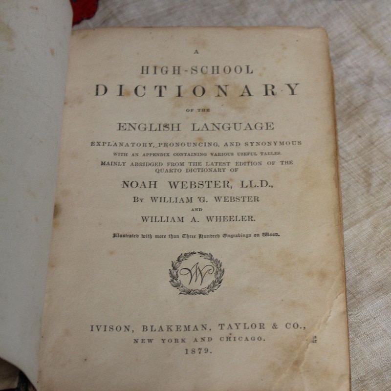 Rare Books Dictionary - Etsy