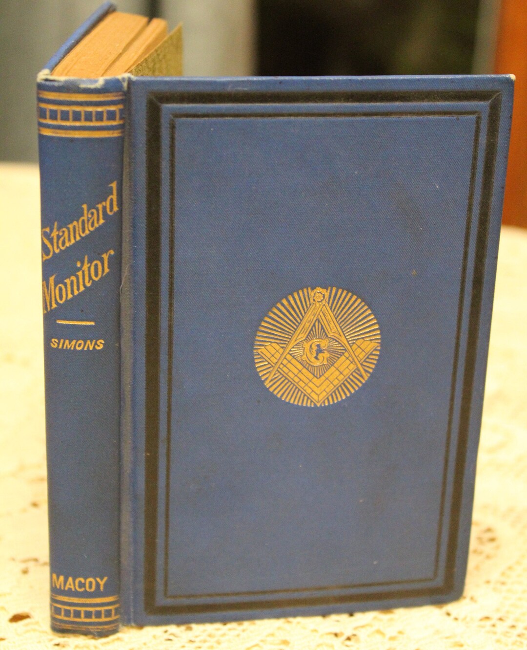 125 Years Old / Standard Masonic Monitor Book, Entered Apprentice ...