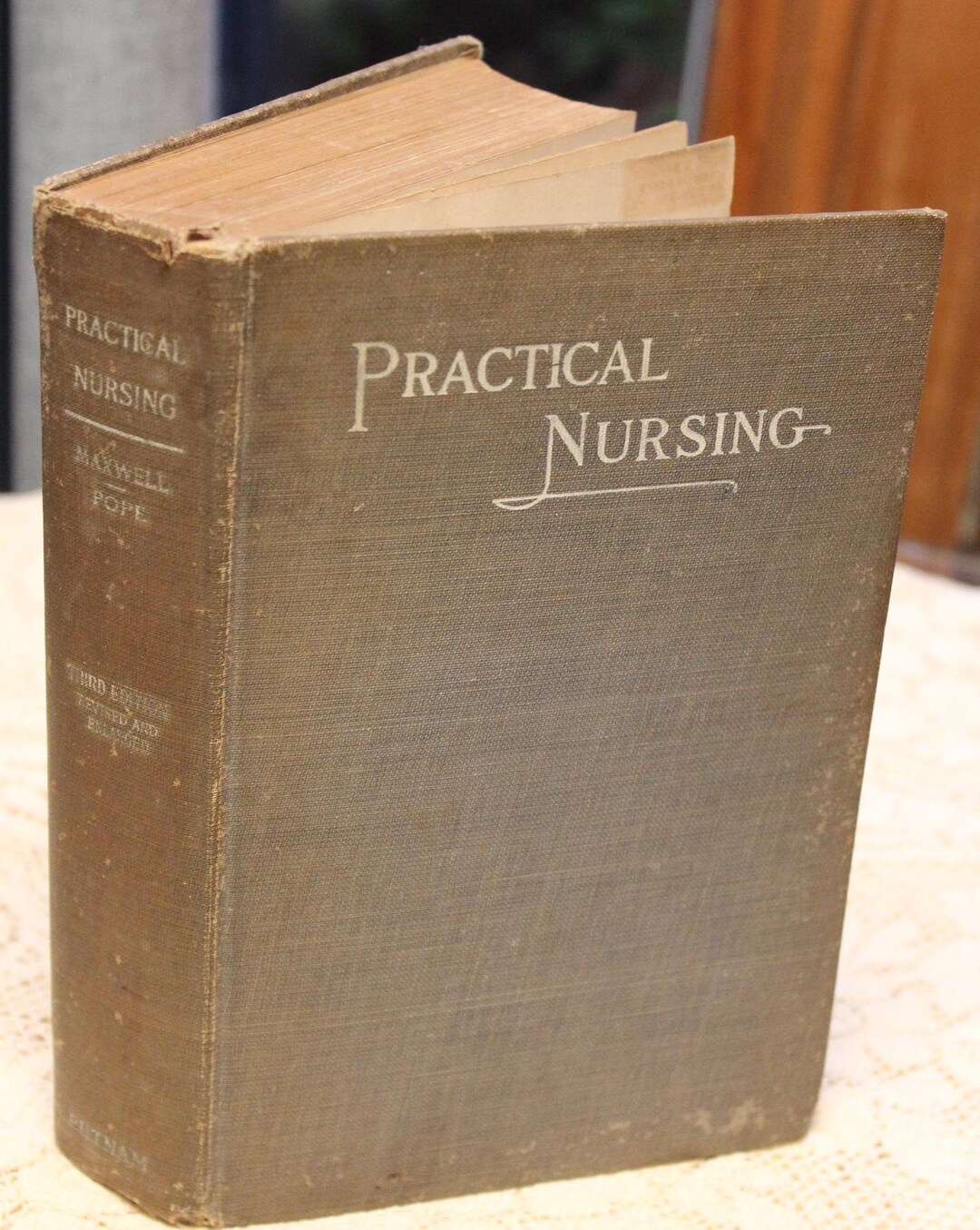 110 Yrs Old, Practical Nursing, Text Book for Nurses / Anna Caroline ...