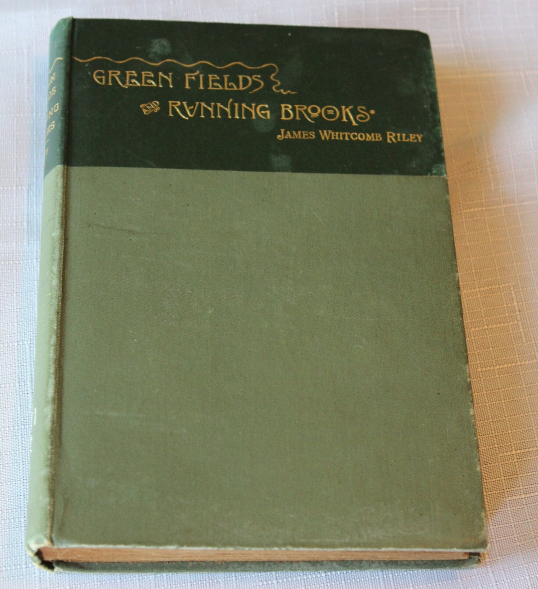 129 Yrs Old, Green Fields and Running Brooks /james Whitcomb Riley ...