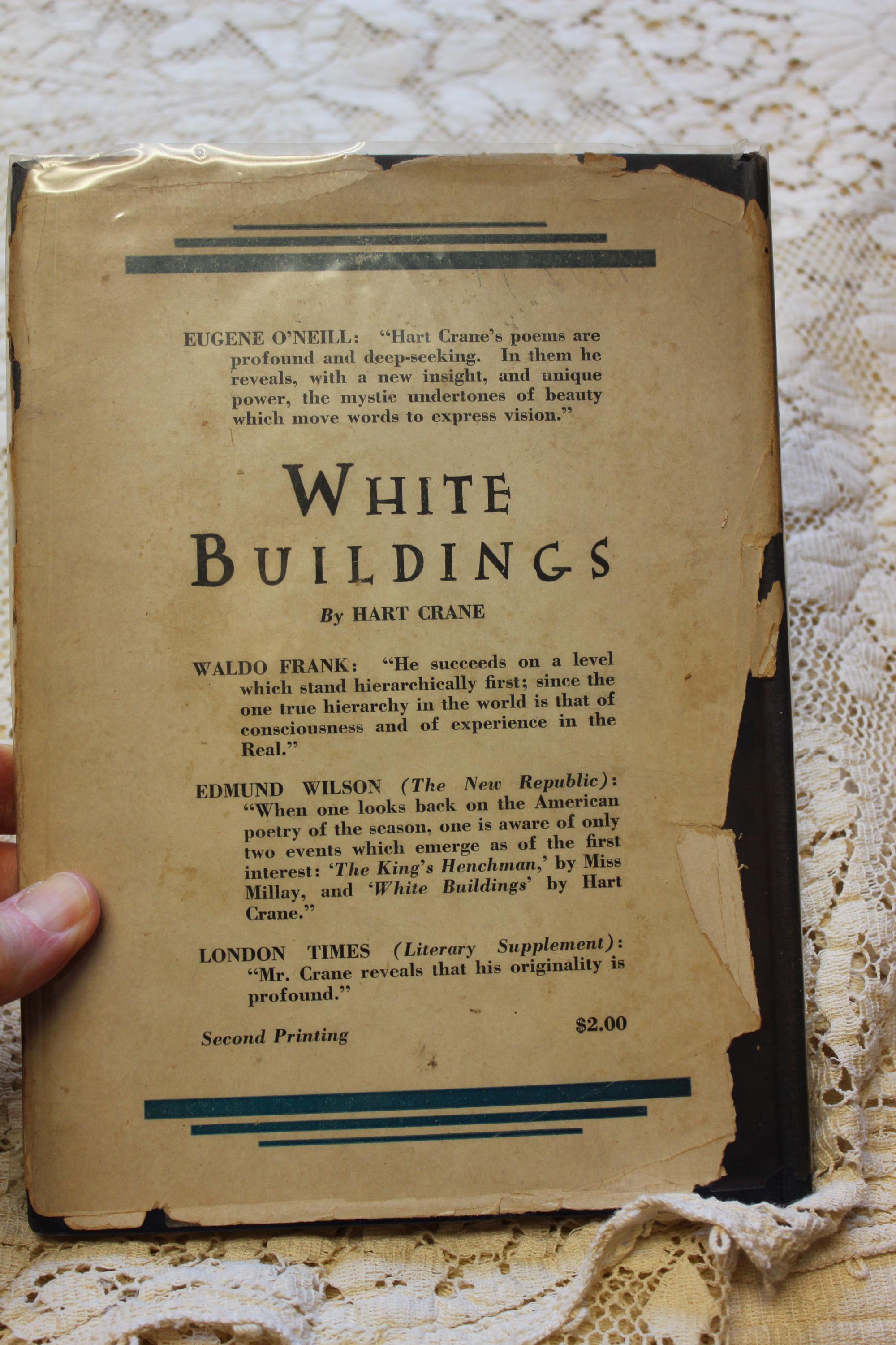 95 Yrs Old! the Bridge / Hart Crane / 1930 First American Edition ~ 1st ...