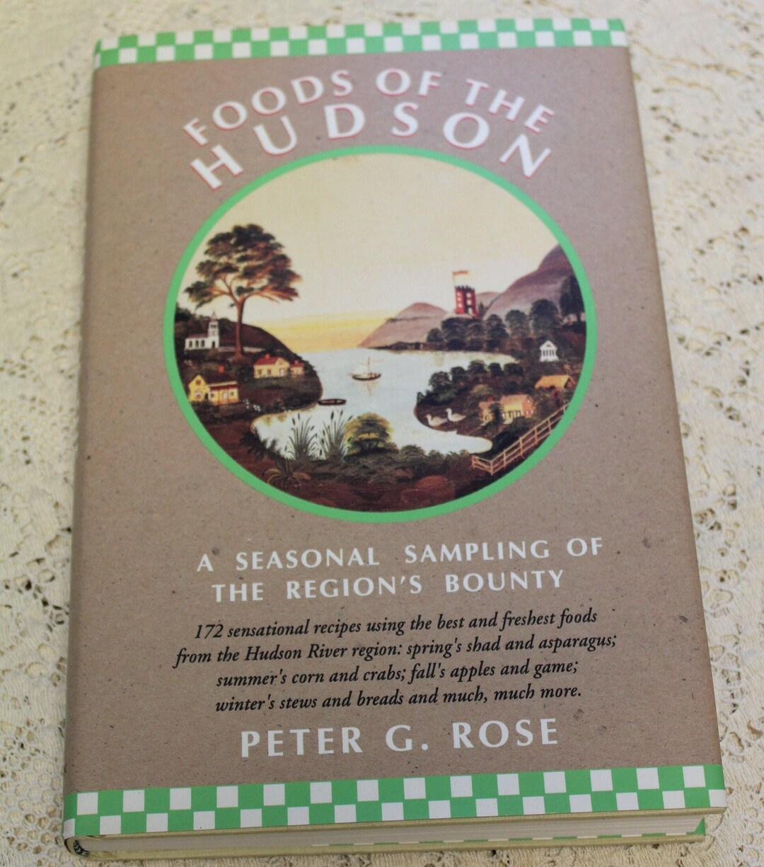 Signed Vintage Foods of the Hudson Cookbook, Peter Rose, 1993 - Etsy