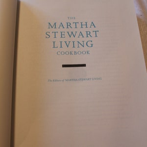 The Martha Stewart Living Cookbook, 1200 Collected Recipes / 2000 ...