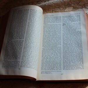 72 Yrs Old, Holy Bible / Old and New Testaments /1952 Revised Standard ...