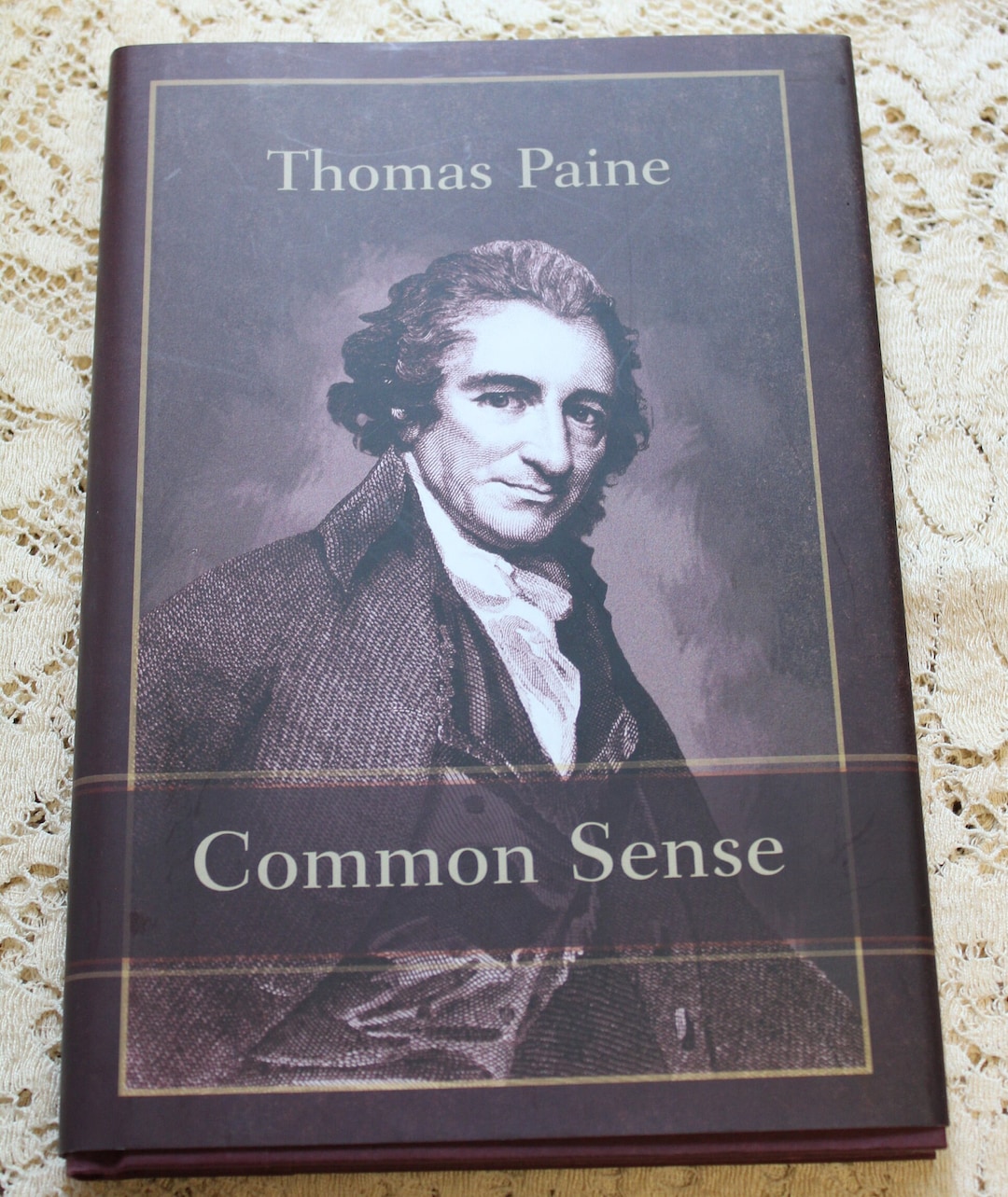 Common Sense / Thomas Paine / 1995 Vintage HC / American History ...