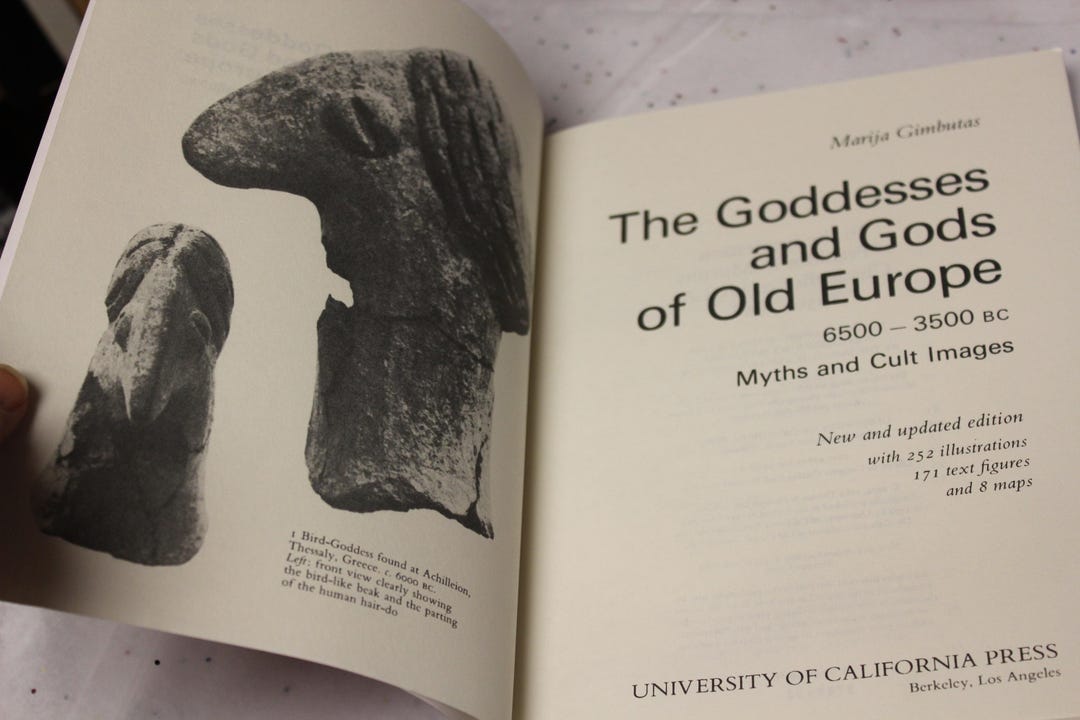 Goddesses and Gods of Old Europe, Myths and Cult Images 6500-3500 BC ...
