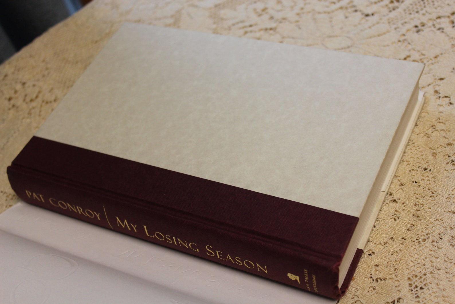 Two Books, Pat Conroy / South of Broad, My Losing Season / Hardcovers ...