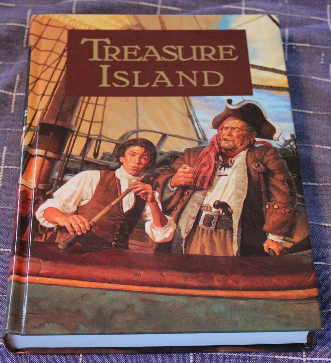 Treasure Island / Robert Louis Stevenson / Illustrated Junior Library ...