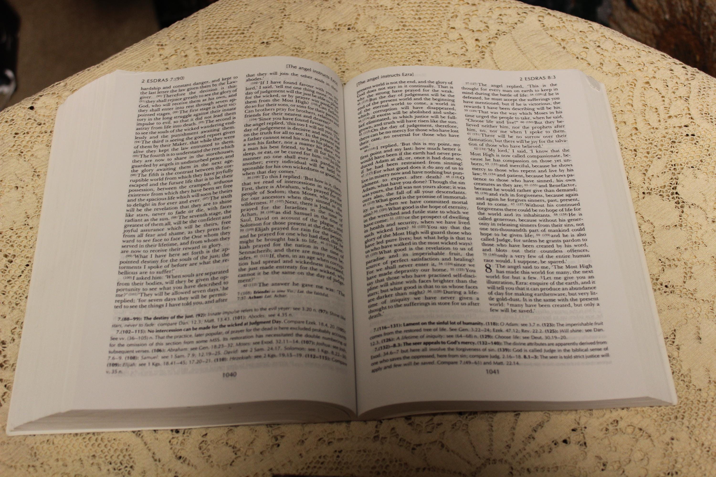 The Oxford Study Bible, Revised English Bible With Apocrypha / M Jack ...