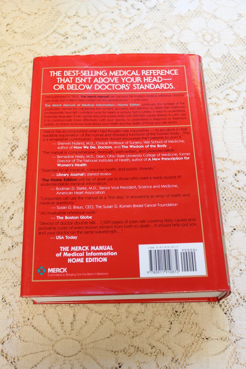 The Merck Manual of Medical Information, Home Edition / Robert Berkow ...