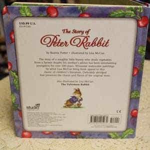 The Tale of Peter Rabbit / Beatrix Potter / Vintage Hardcover Picture ...