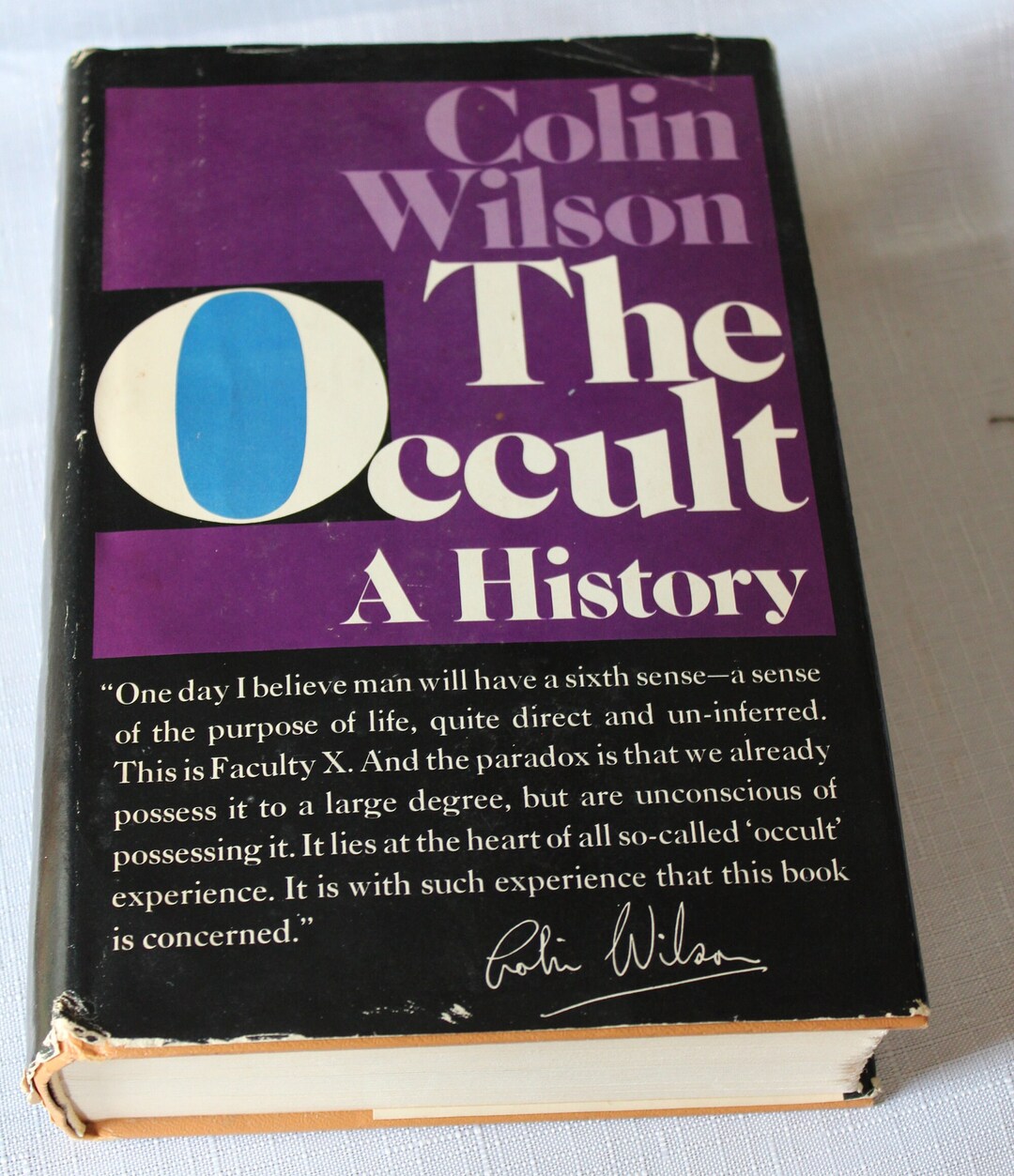 The Occult, A History / Colin Wilson / 1971 Vintage Hardcover / Occult ...