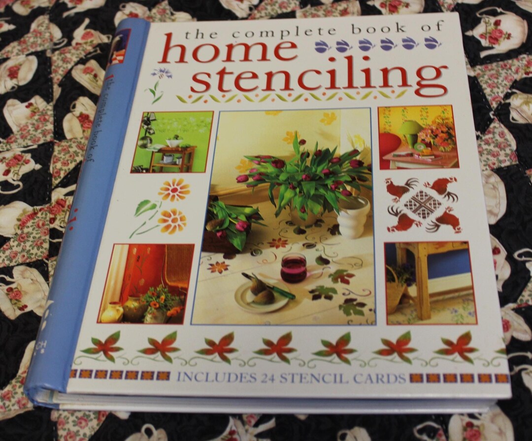 Home Stenciling, Complete Book Of, 24 Stencil Cards / Katrina Hall ...