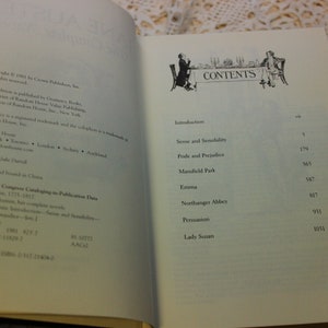Jane Austen, the Complete Novels / 1981 Gramercy Books / Illustrated, 7 ...