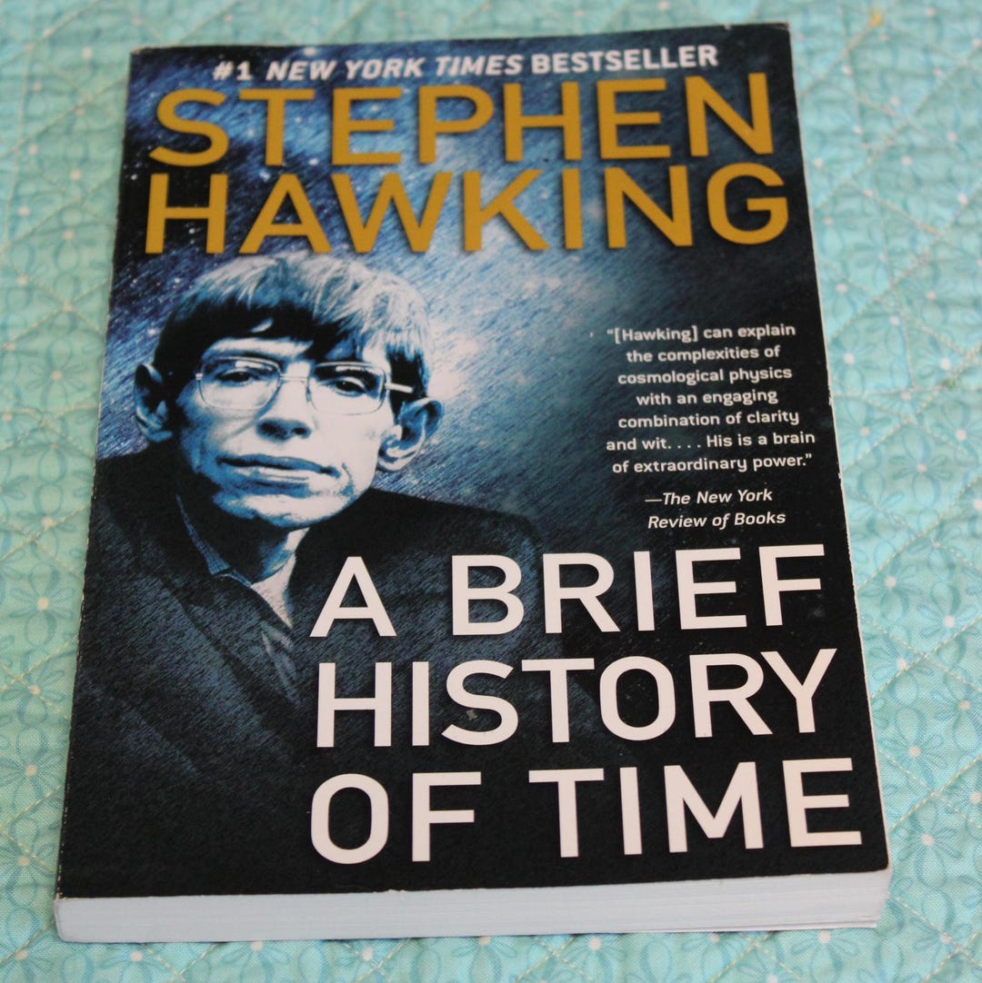 A Brief History of Time / Stephen Hawking / 1998 Softcover/ Science ...