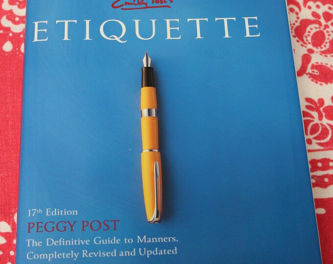 Emily Post's Etiquette / Definitive Guide to Manners, Completely ...