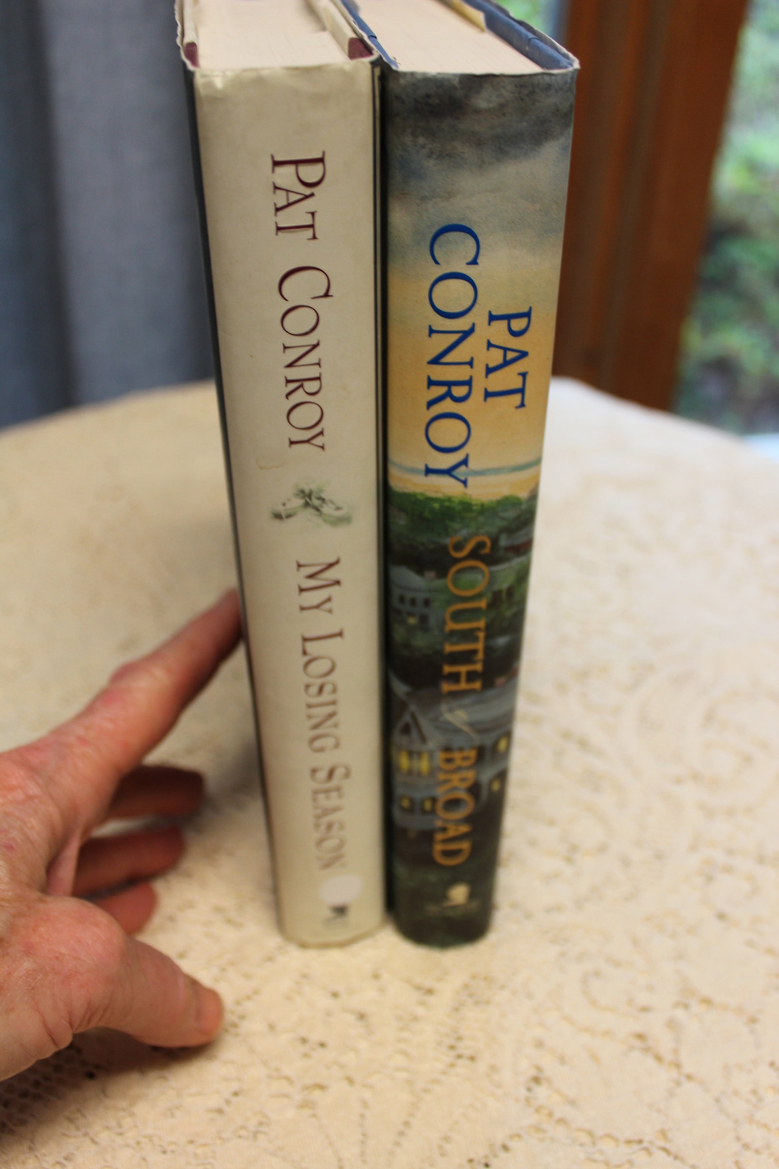 Two Books, Pat Conroy / South of Broad, My Losing Season / Hardcovers ...