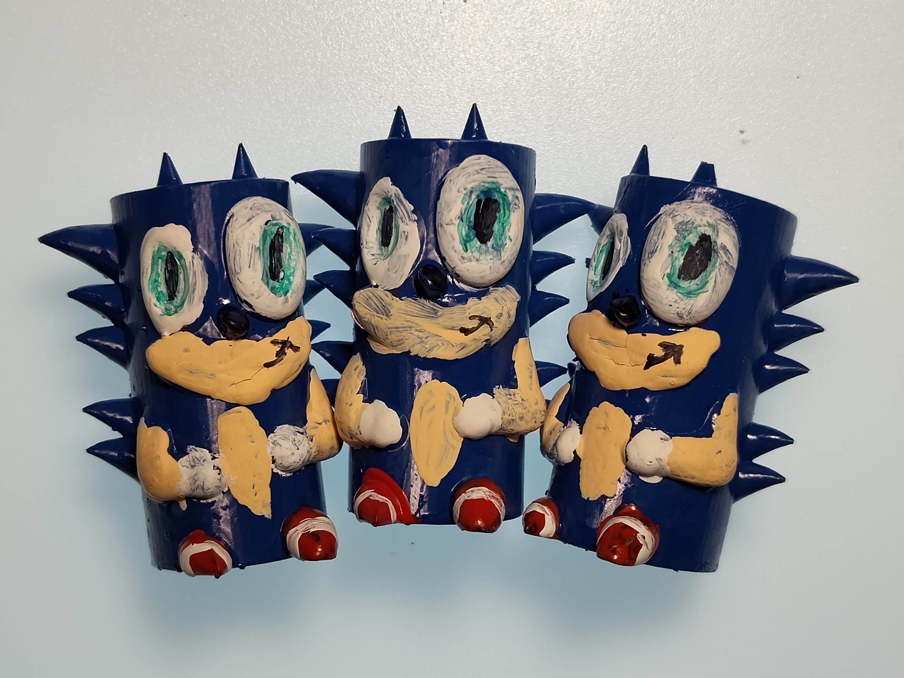 Sonic Totem Minis - Handpainted + Authenticity Certificate - Etsy