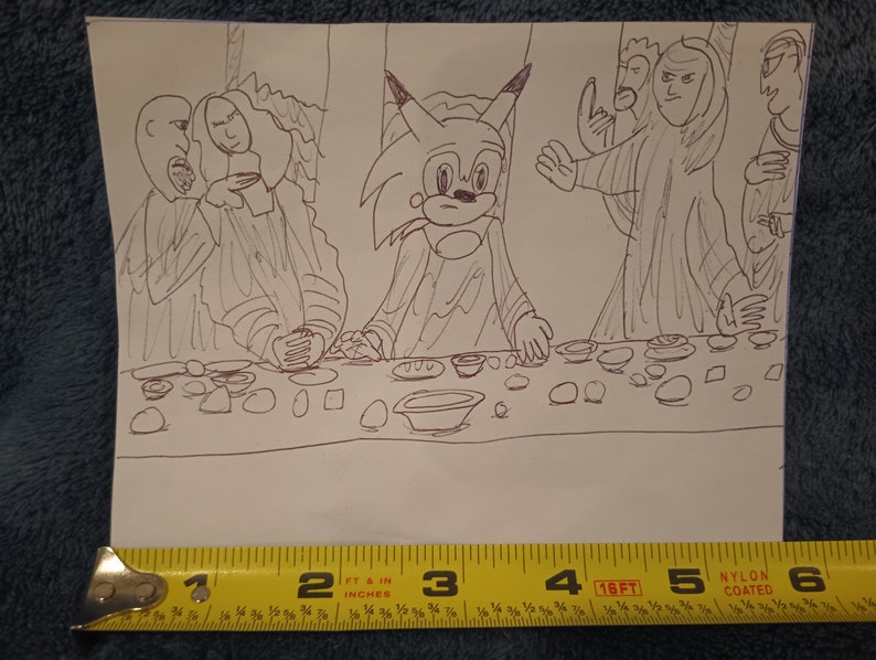 Chris Chan Jail Art: the Last Supper - Etsy Chris Chan Jail Art: the Last Supper - Etsy