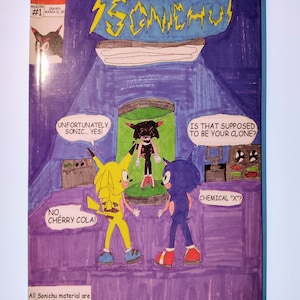 SONICHU Vol 1: Autographed Print Comic - Etsy