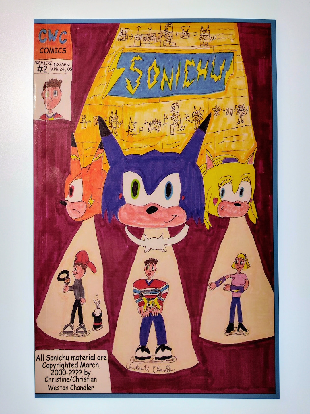 SONICHU Vol 2: Autographed Print Comic - Etsy