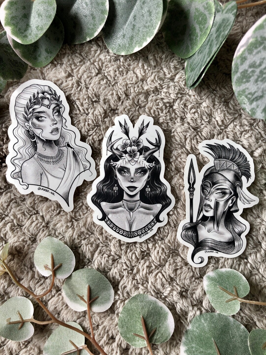 Greek Goddess Sticker Pack - Etsy