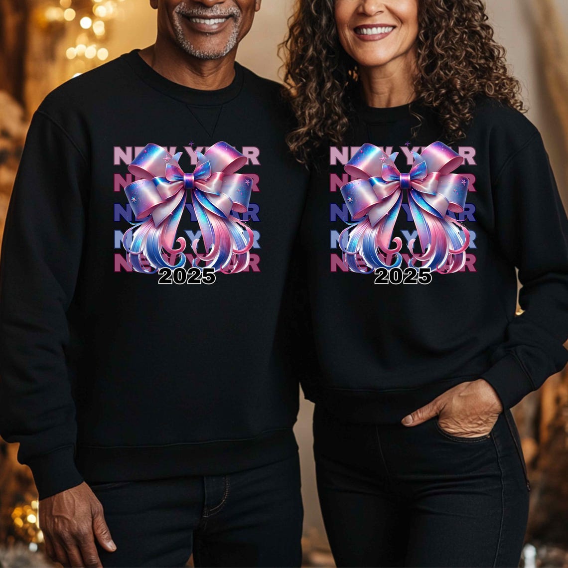 New Years Celebration Design, Ribbon 2025 Party - Etsy